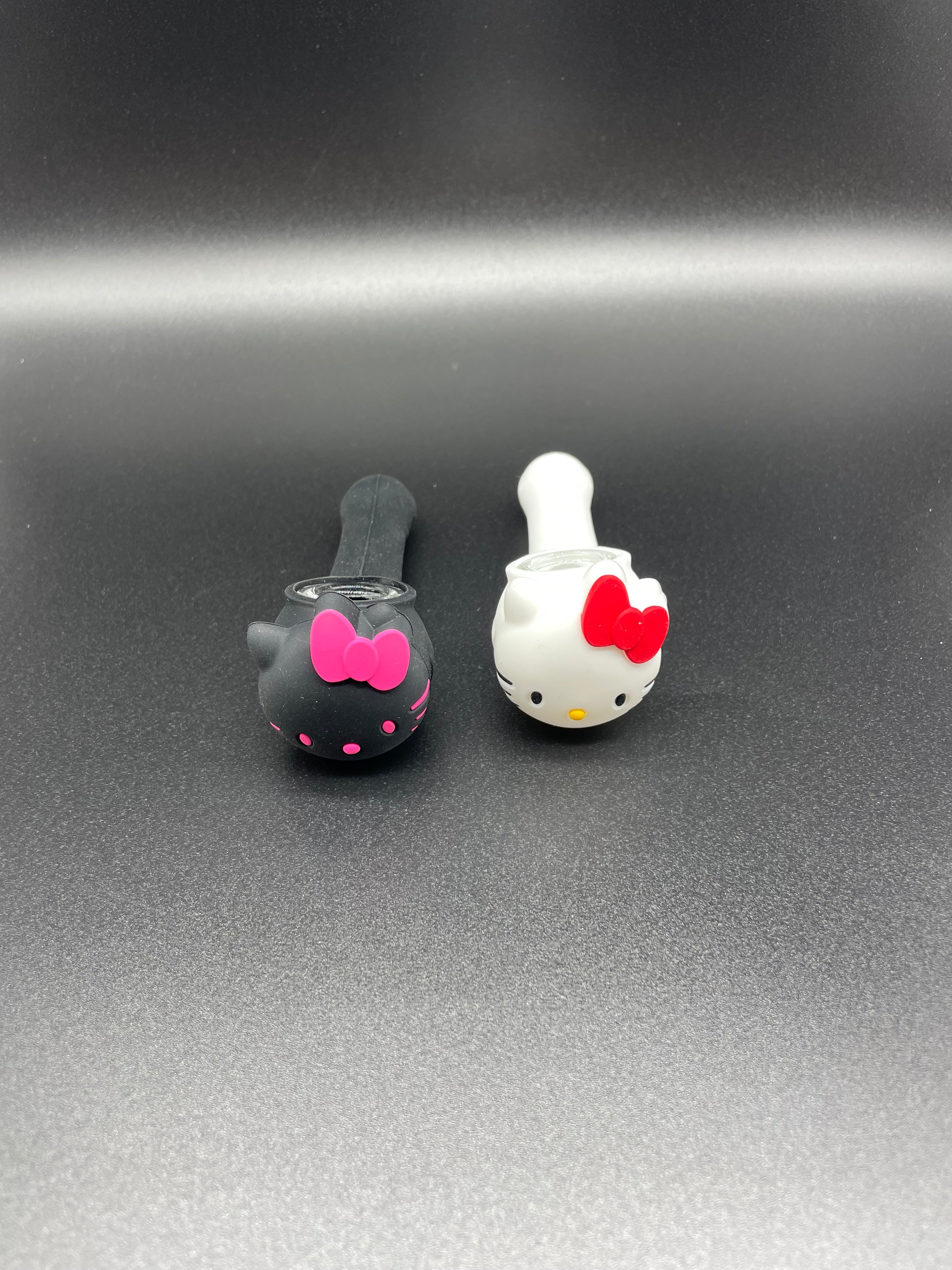Hello kitty silicone glass pipe – WISE FUME