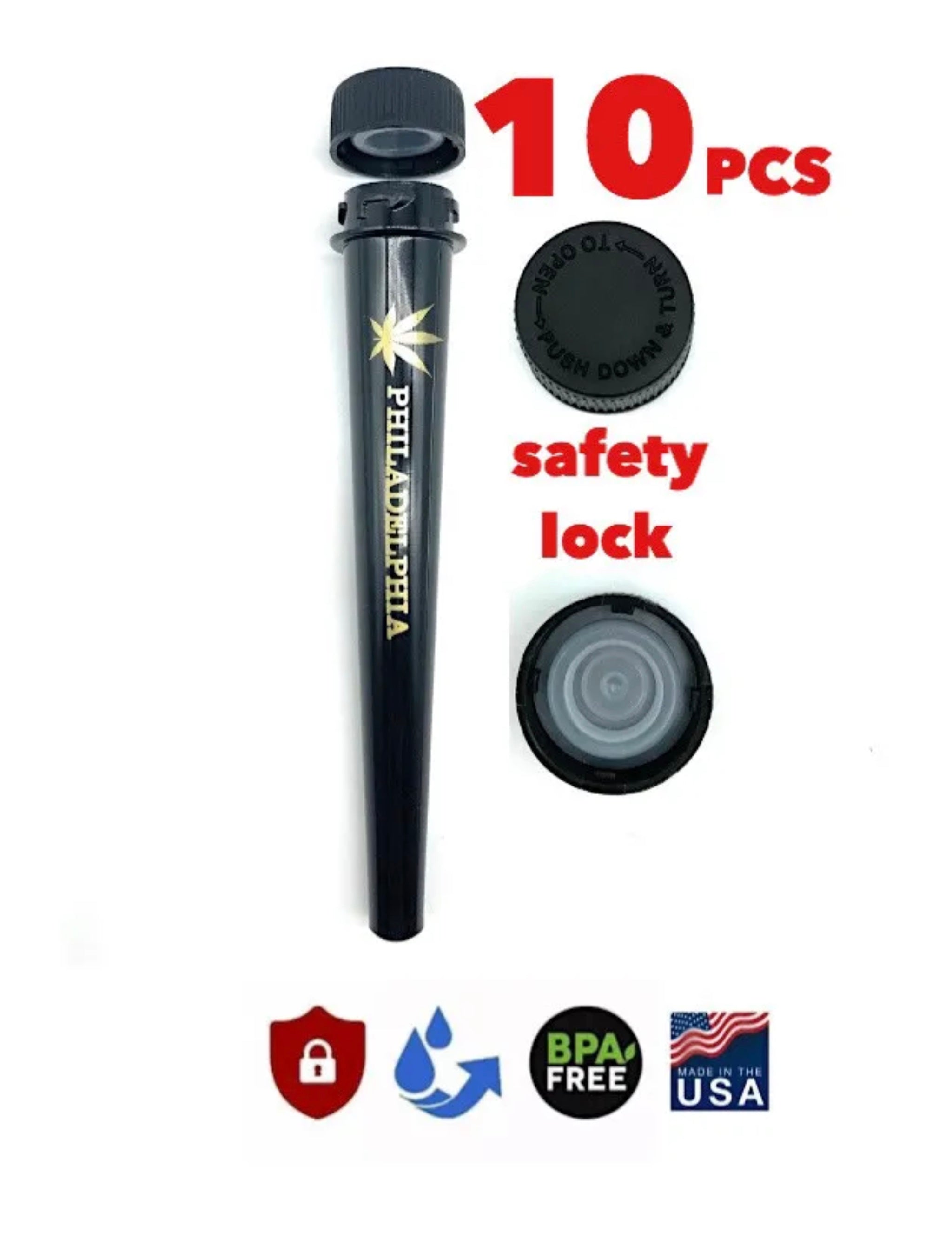 PHILADELPHIA DOOB TUBE Airtight tobacco Storage Container 120mm/4.7 ...